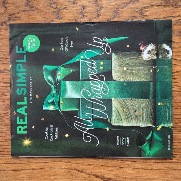 Real Simple | Other | Real Simple Magazine December 224 All Wrapped Up ...